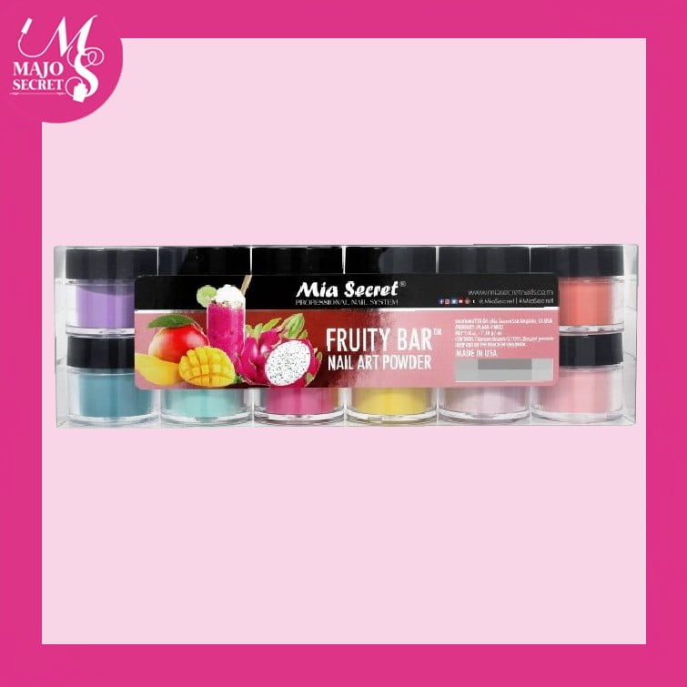 Colección FRUITY BAR Mia Secret 12 unidades – Majo Secret
